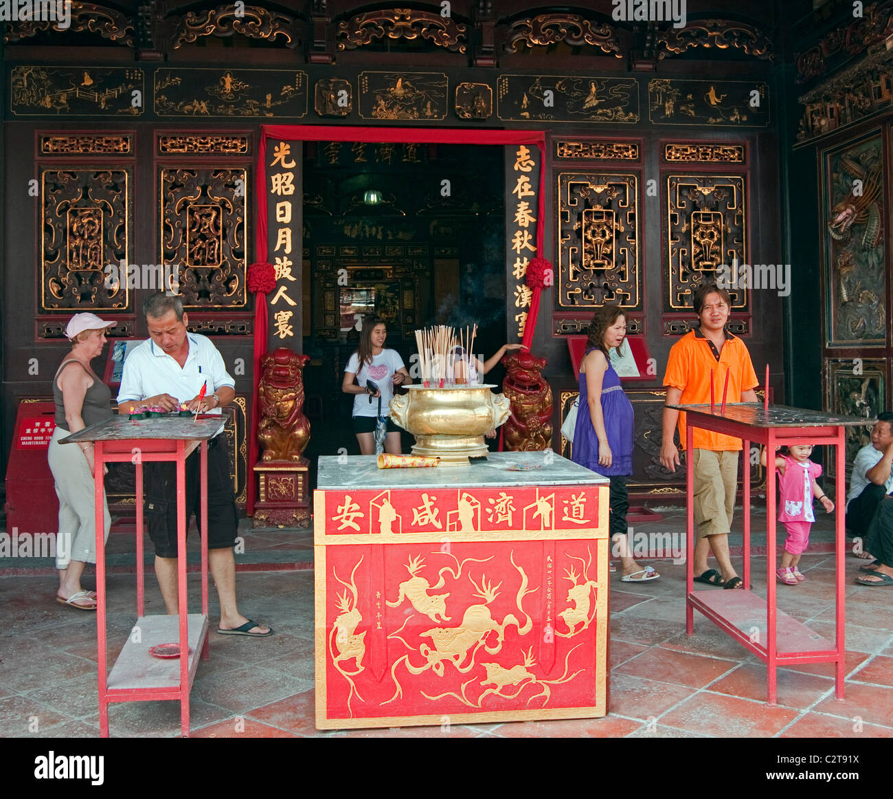 Cheng Hoon Teng Chinese Temple High Resolution Stock Photography and ...