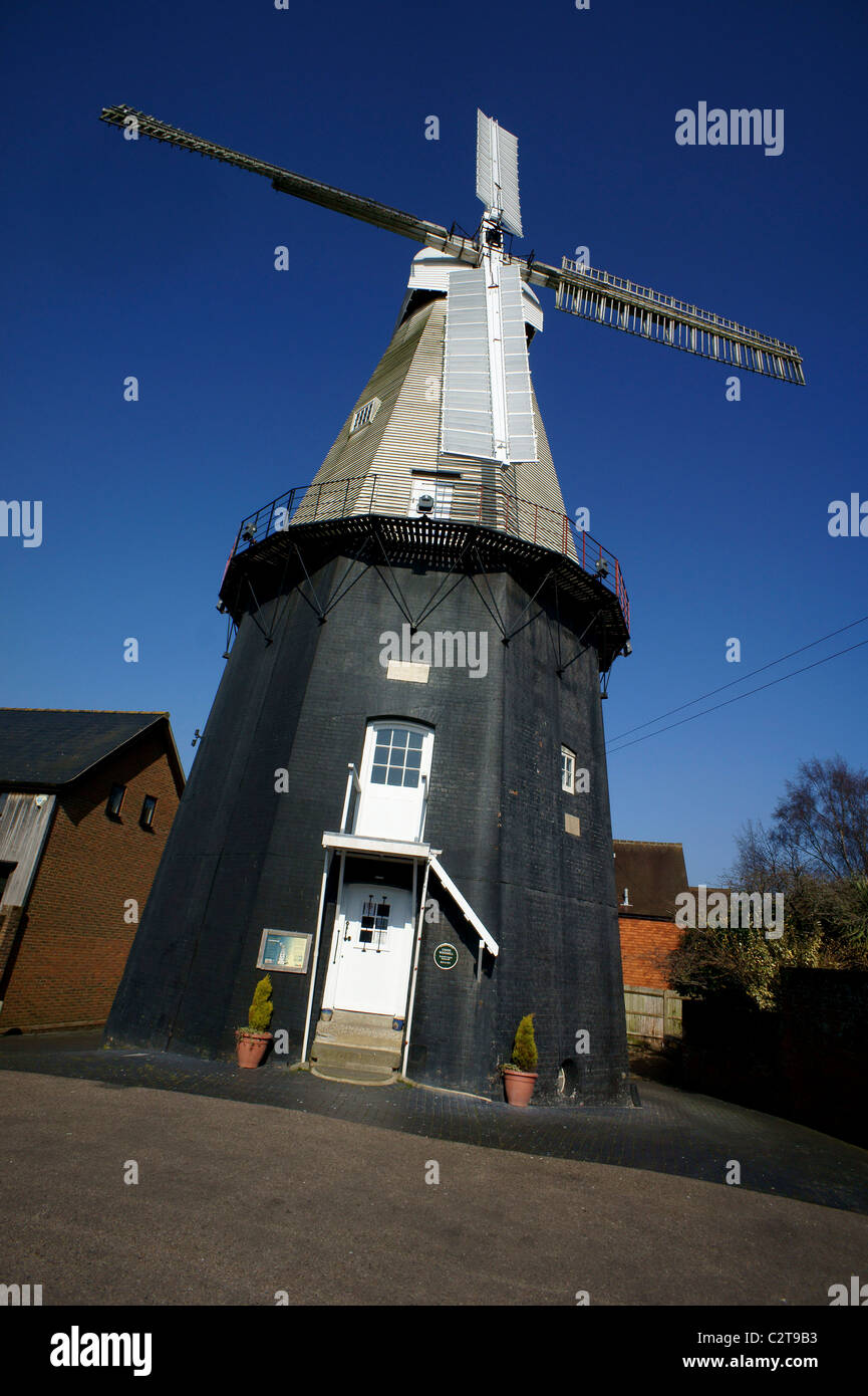 Union Mill in Cranbrook Kent Stock Photo - Alamy