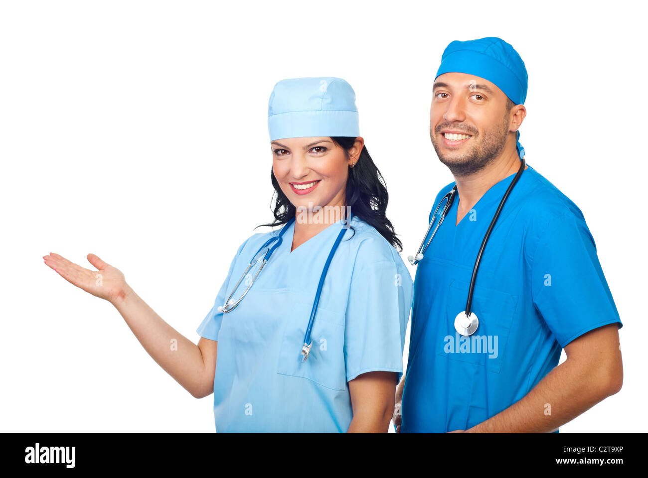 Welcome open two friendly hi-res stock photography and images - Alamy