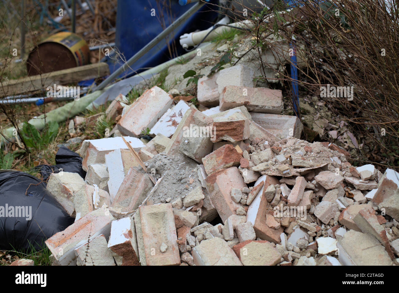 Bricks for landfill hi-res stock photography and images - Alamy