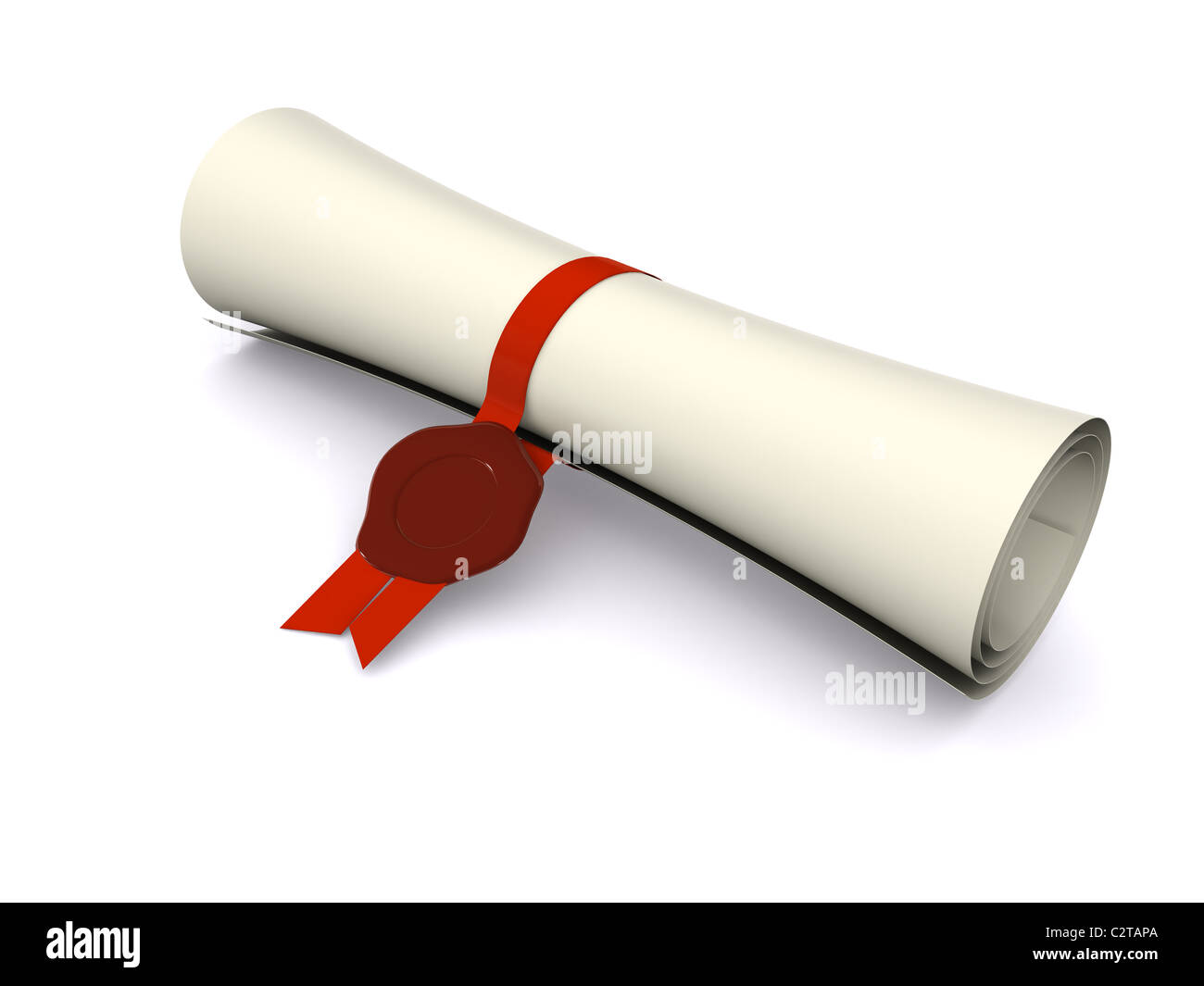 Diploma scroll hi-res stock photography and images - Alamy