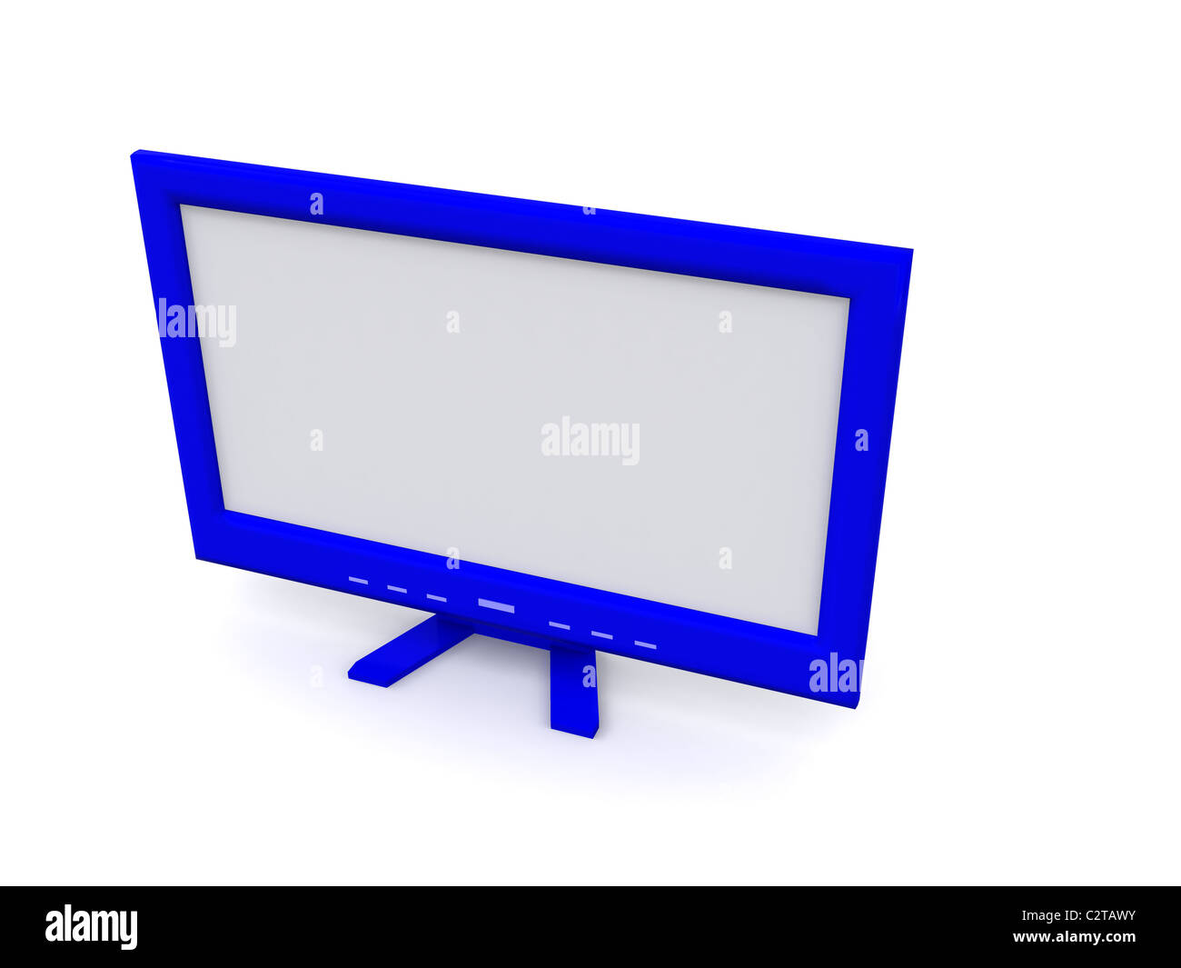LCD monitor. technology office. 3D Stock Photo - Alamy