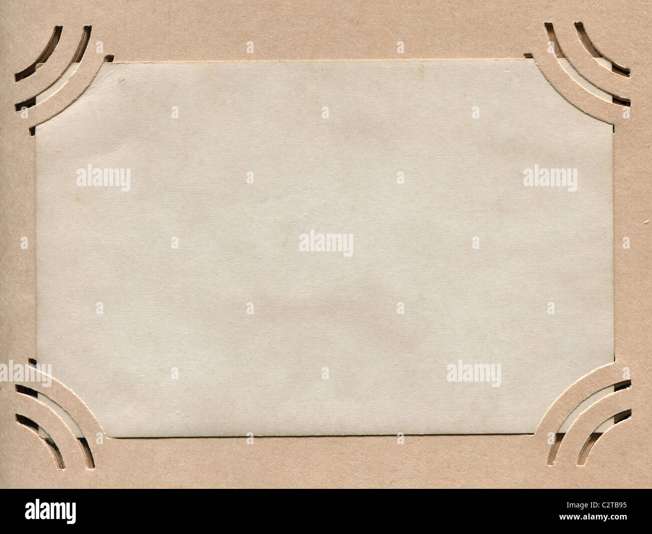 empty old photo frame. retro Stock Photo - Alamy