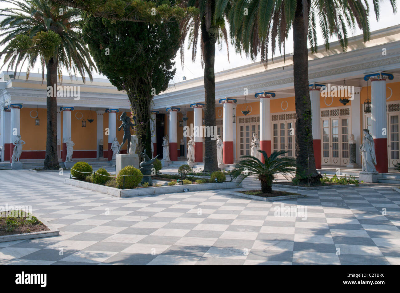 Achillion palace corfu greece hi-res stock photography and images - Alamy
