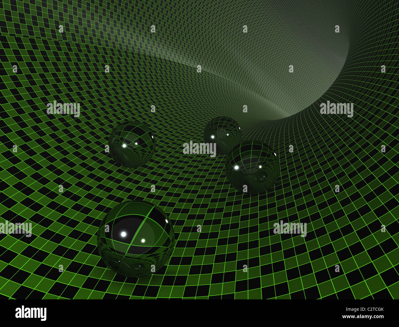 glass ball abstract background. 3d Stock Photo - Alamy