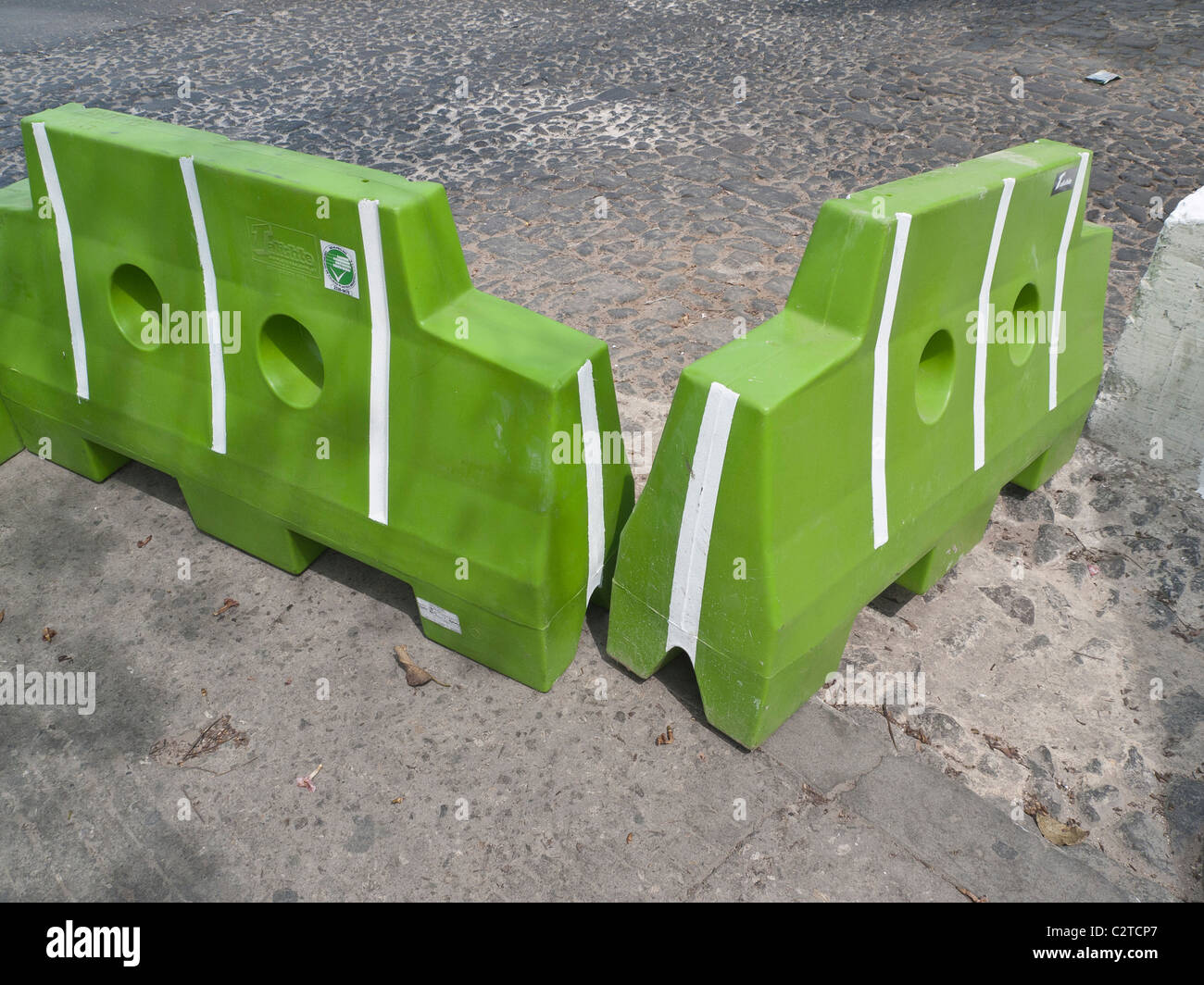 Construction barricade green hi-res stock photography and images - Alamy