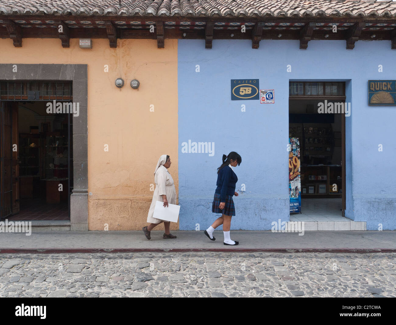 Catholic school uniform hi-res stock photography and images - Alamy