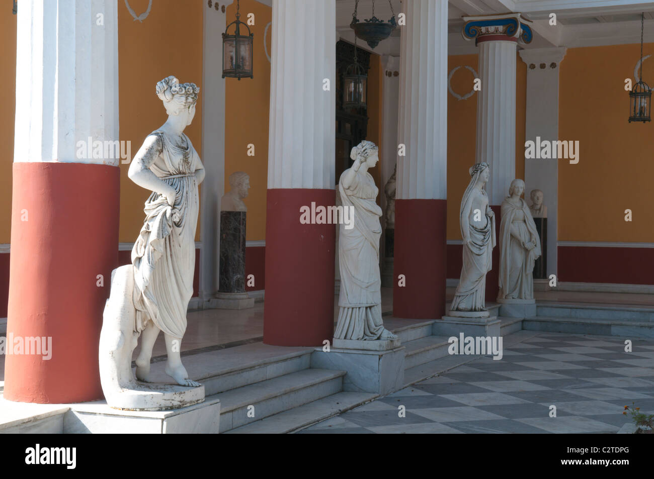 Ionic peristyle hi-res stock photography and images - Alamy