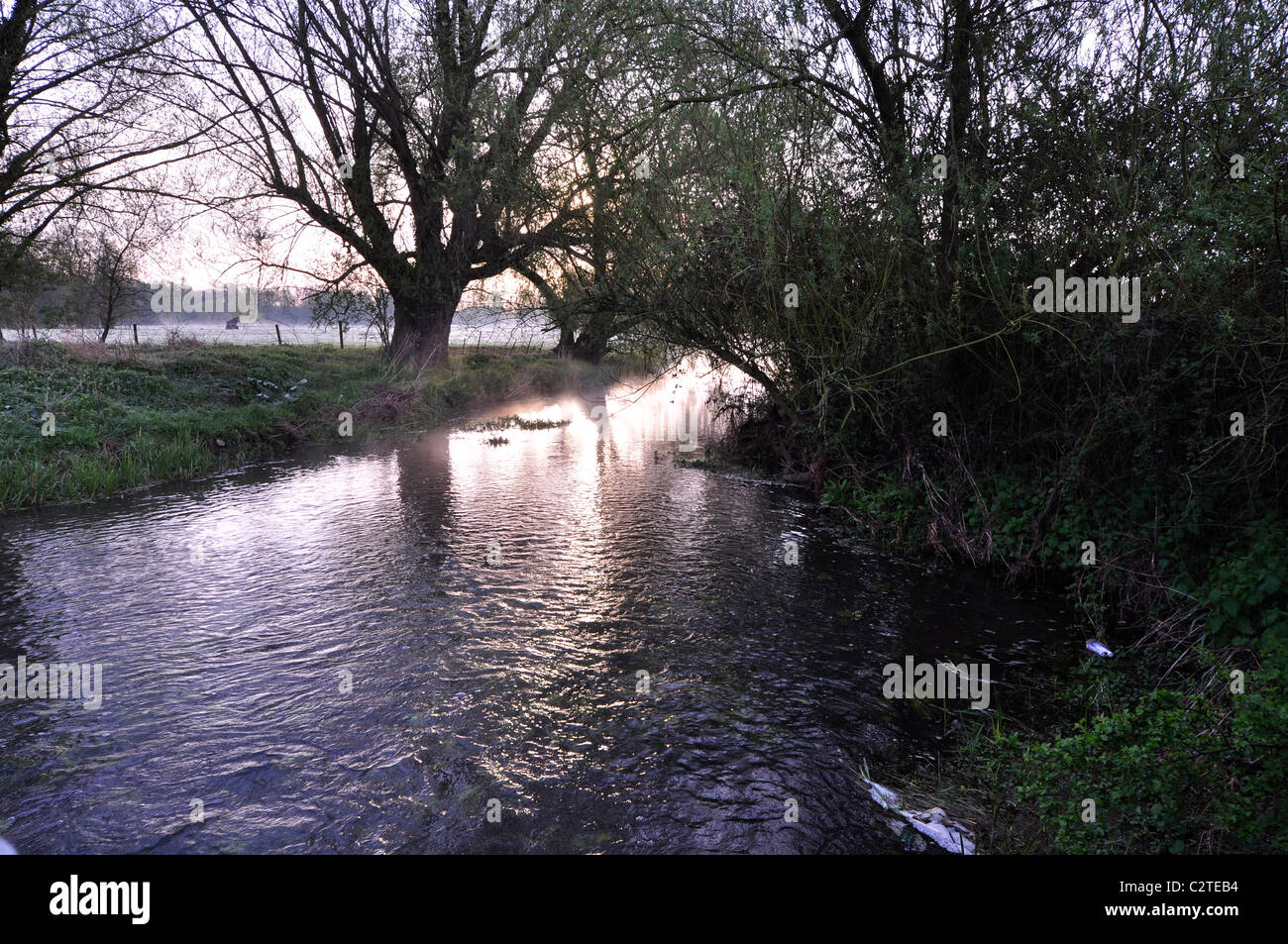 River Waveney near Billingford, Norfolk Stock Photo - Alamy