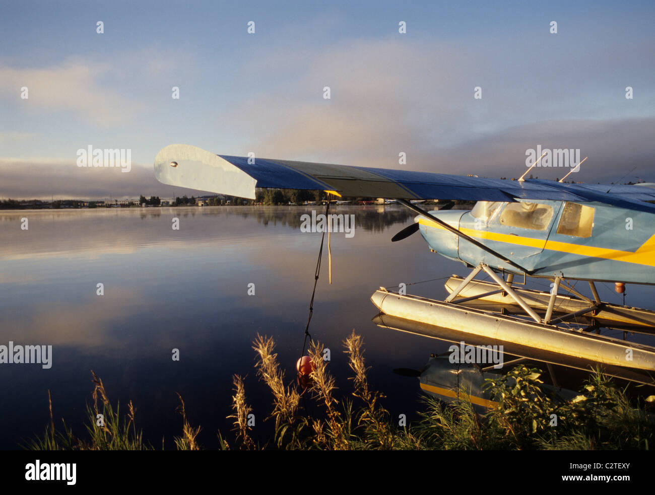 Bush Plane, Float Plane, Anchorage, Alaska, Aircraft, Aerial, Air Stock ...