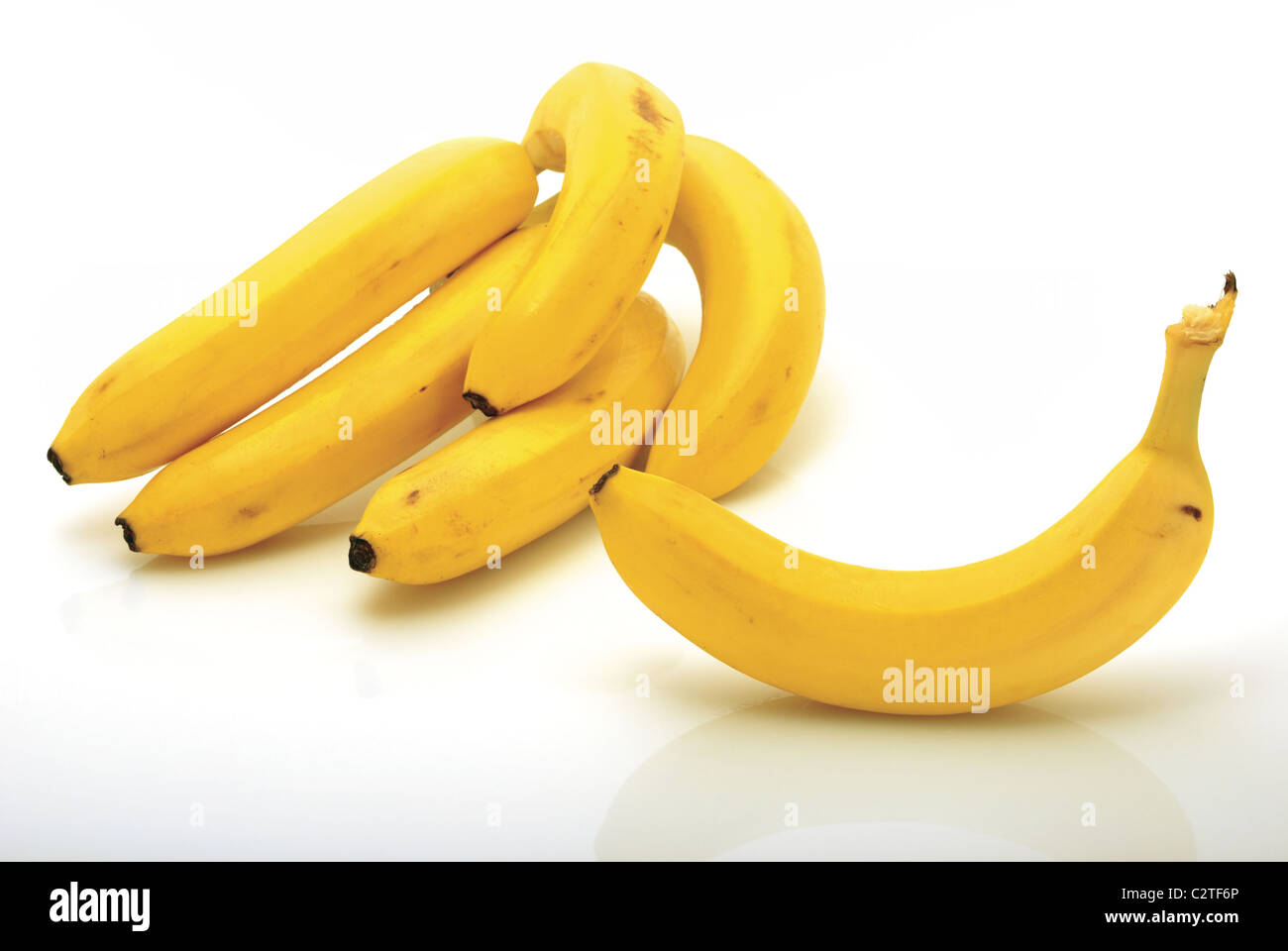 yellow banana fruit. nature food Stock Photo - Alamy