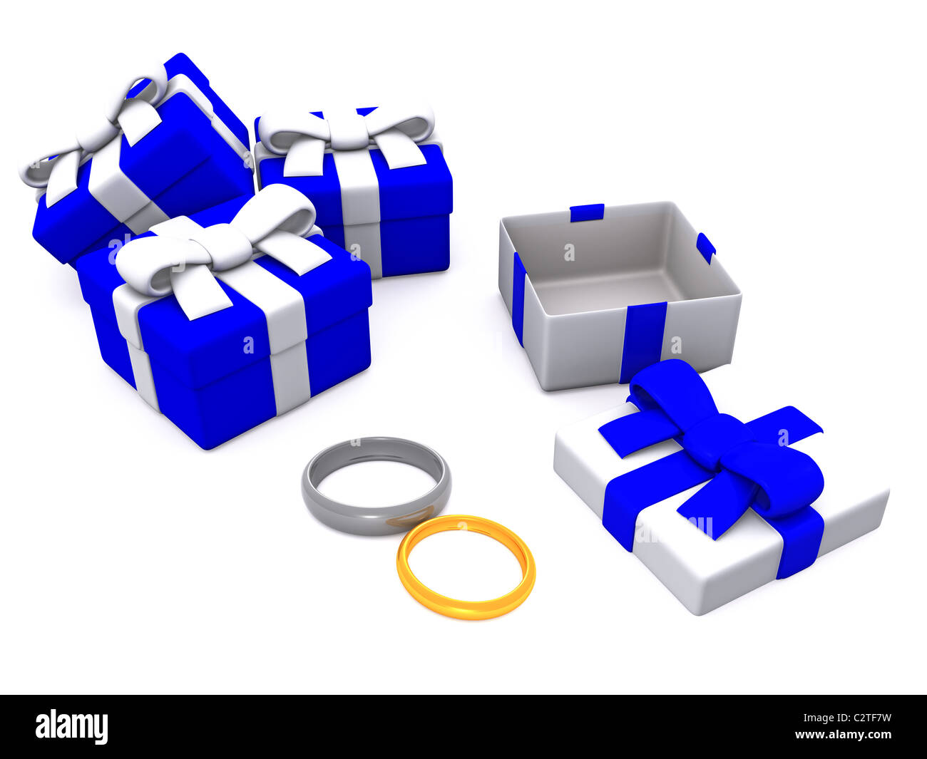 Boxes ring Cut Out Stock Images & Pictures - Alamy