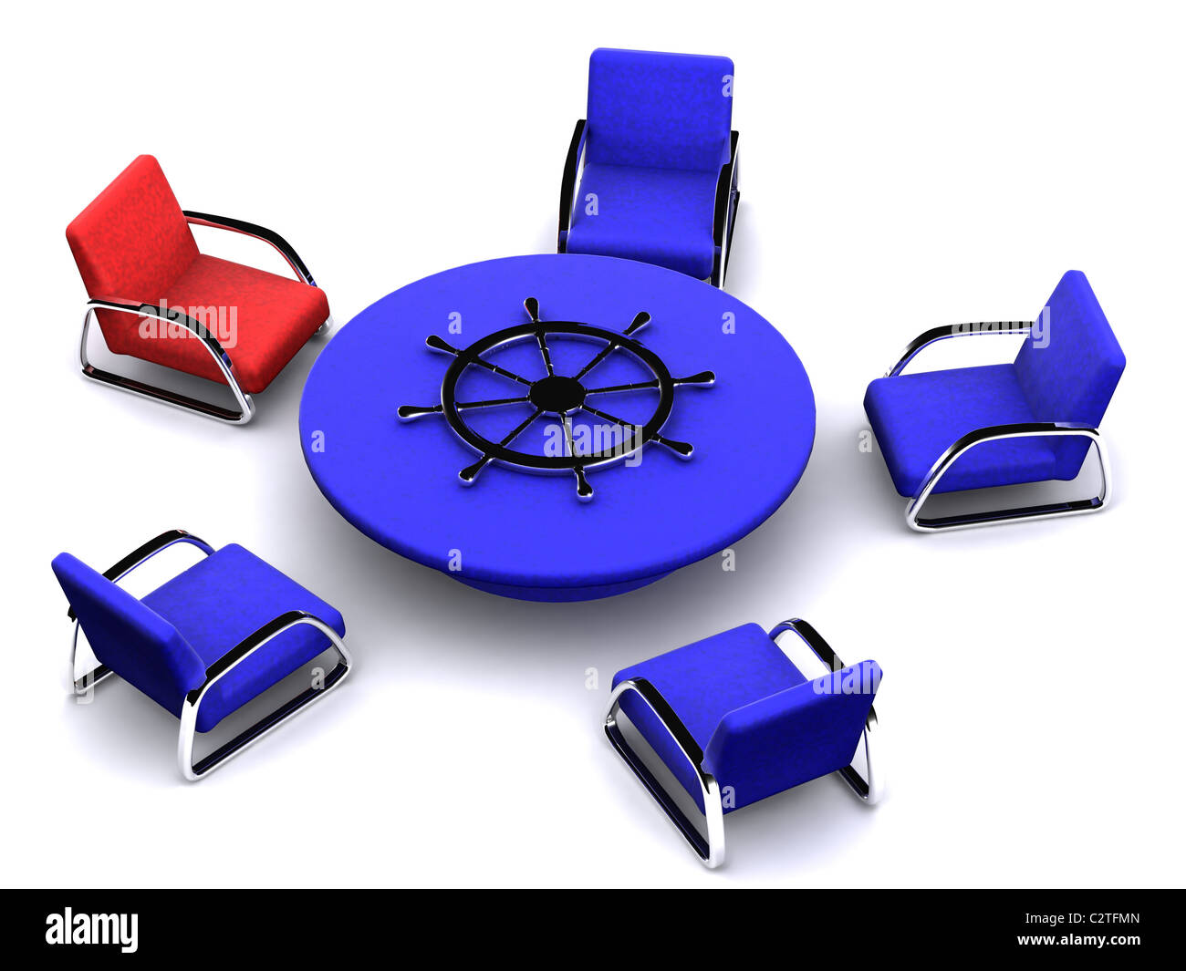 Direction table Cut Out Stock Images & Pictures - Alamy