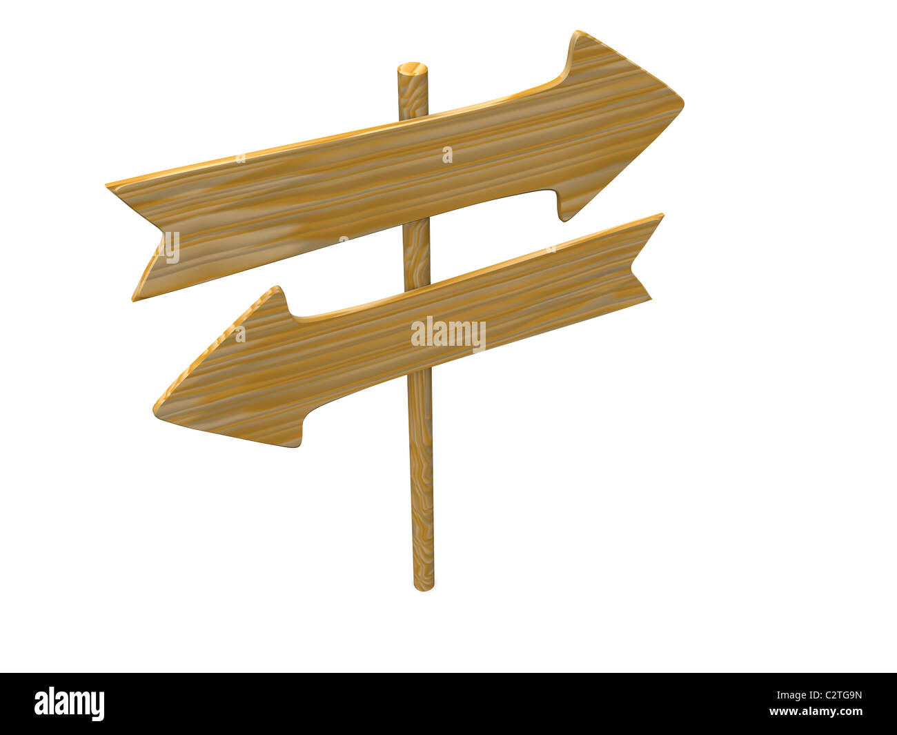 Cartoon left arrow right isolated hi-res stock photography and images ...