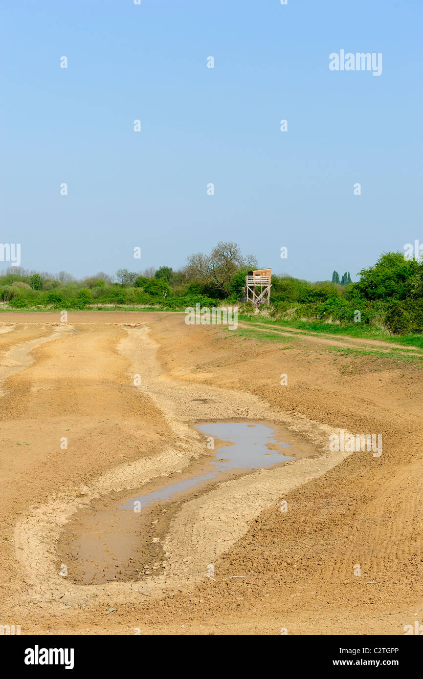 nature reserve gravel pit attenborough Nottingham england uk Stock ...