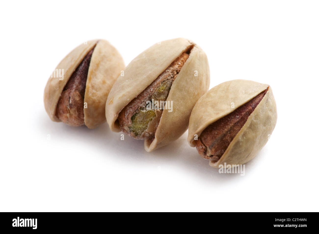 object on white - food pistachios close up Stock Photo - Alamy