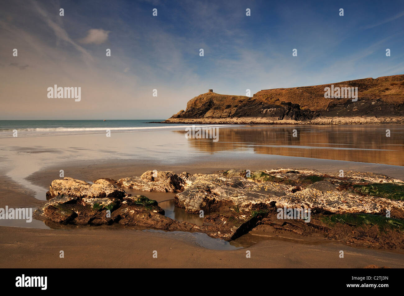 Porthgain Pembrokeshire coast Stock Photo - Alamy