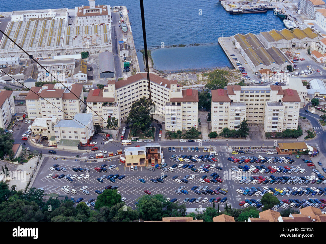 Rock of Gibraltar Harbour Stock Photo - Alamy