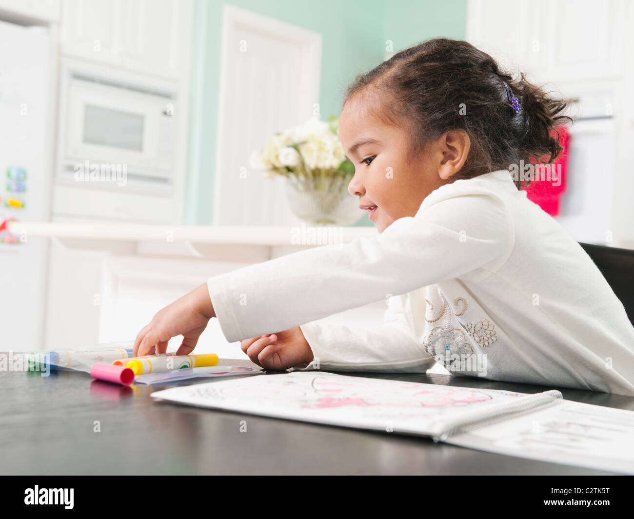 Mix Race Girl Sketch