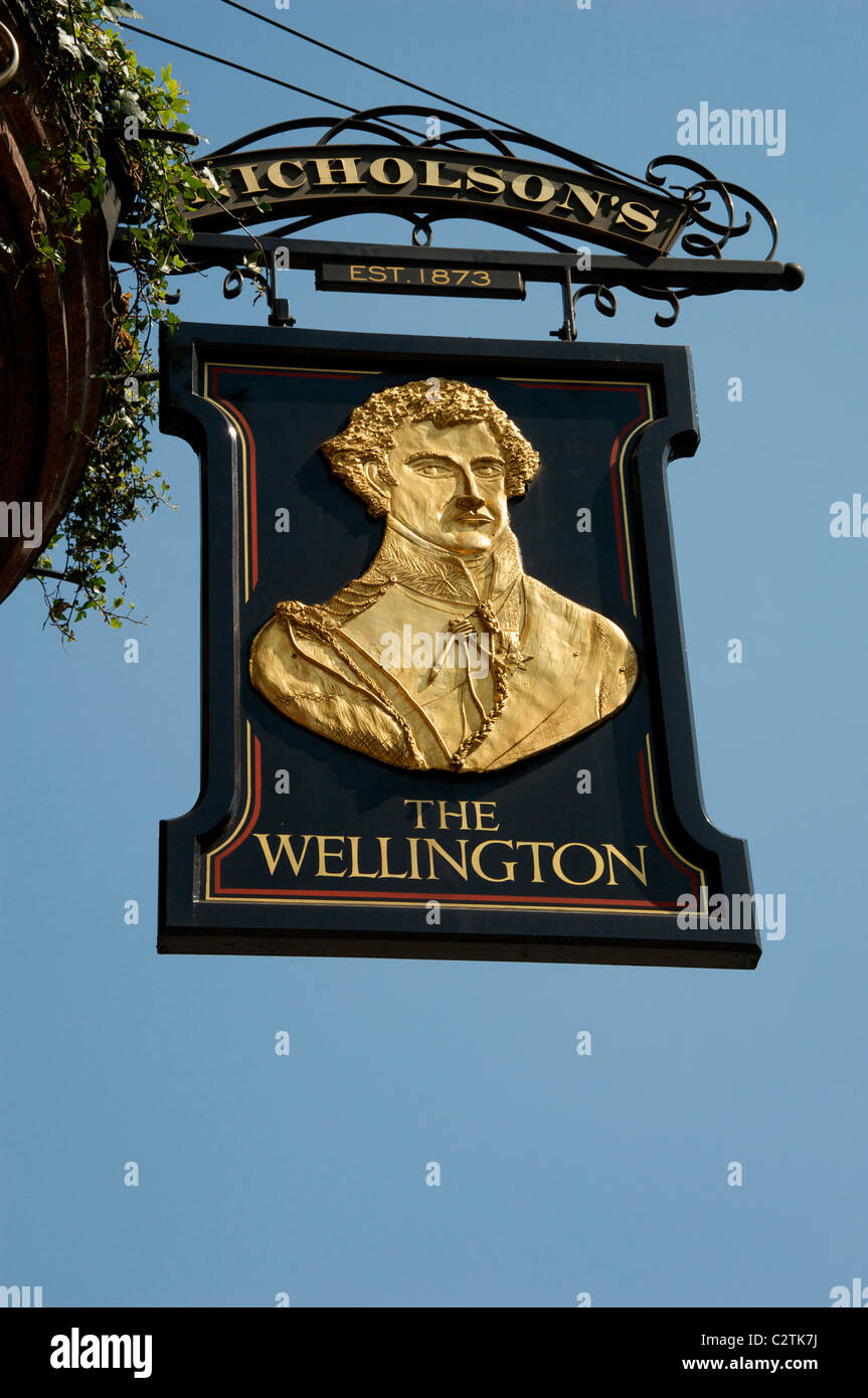 The wellington pub hi-res stock photography and images - Alamy
