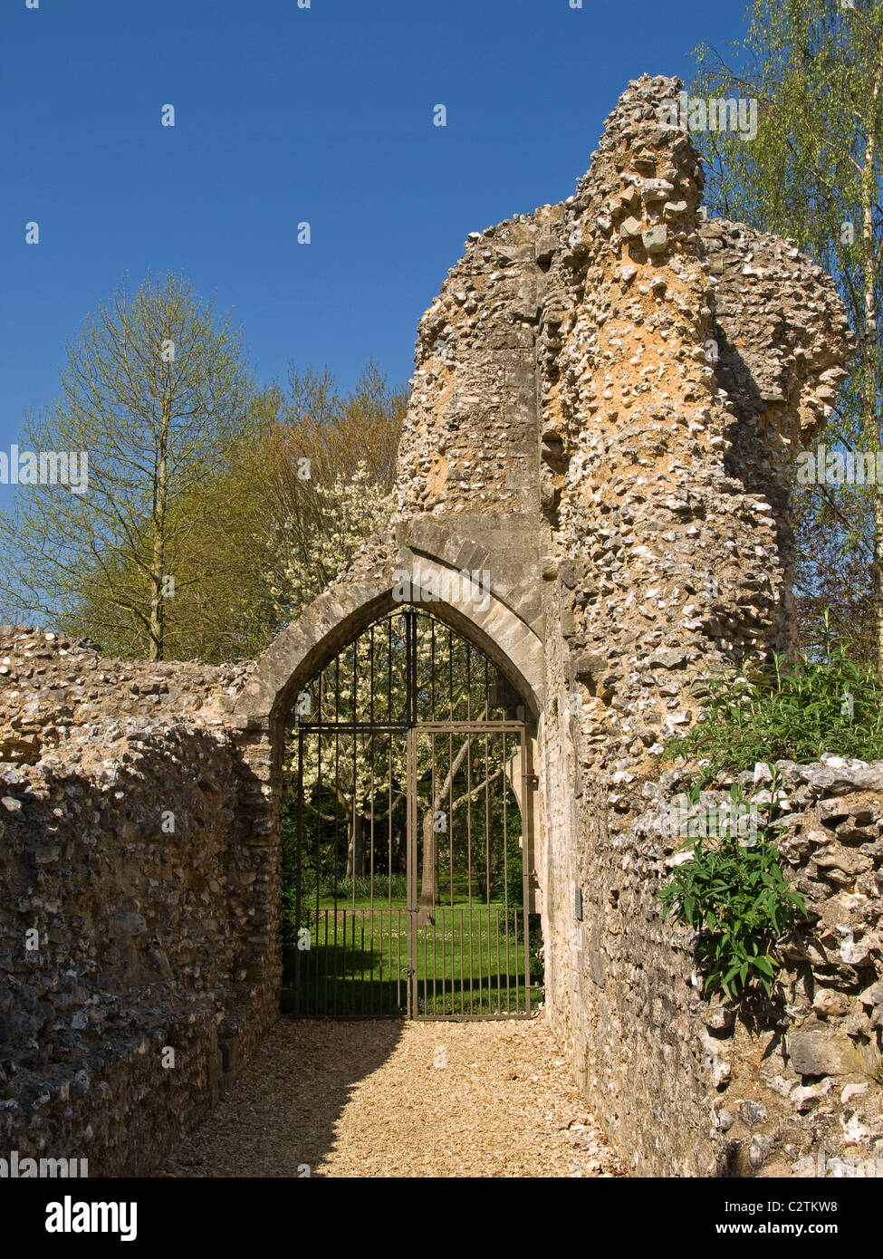 Ruins of Wolvesey Castle (Old Bishops's Palace) Winchester Hampshire ...