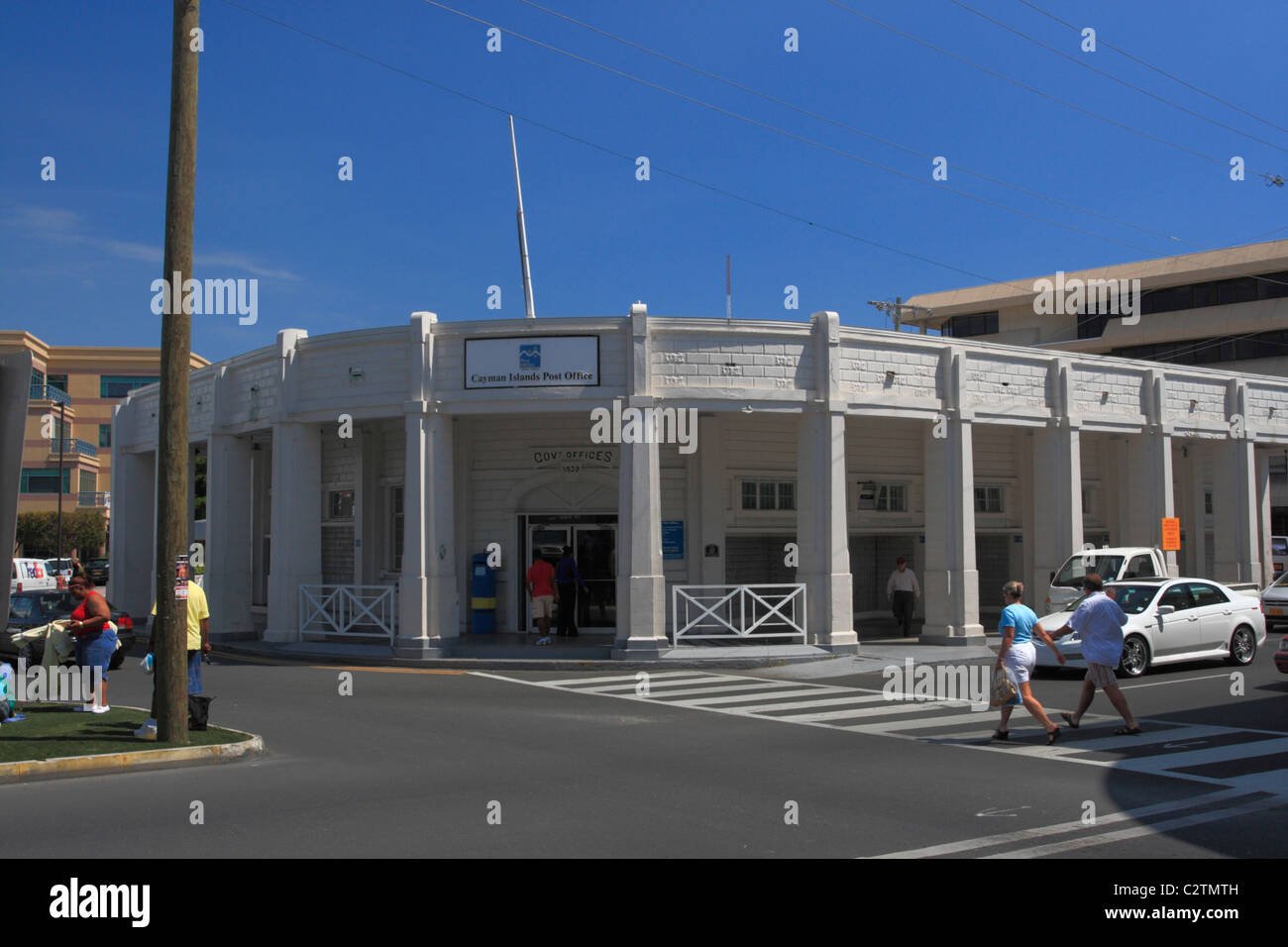 Post office Cayman Islands Stock Photo - Alamy