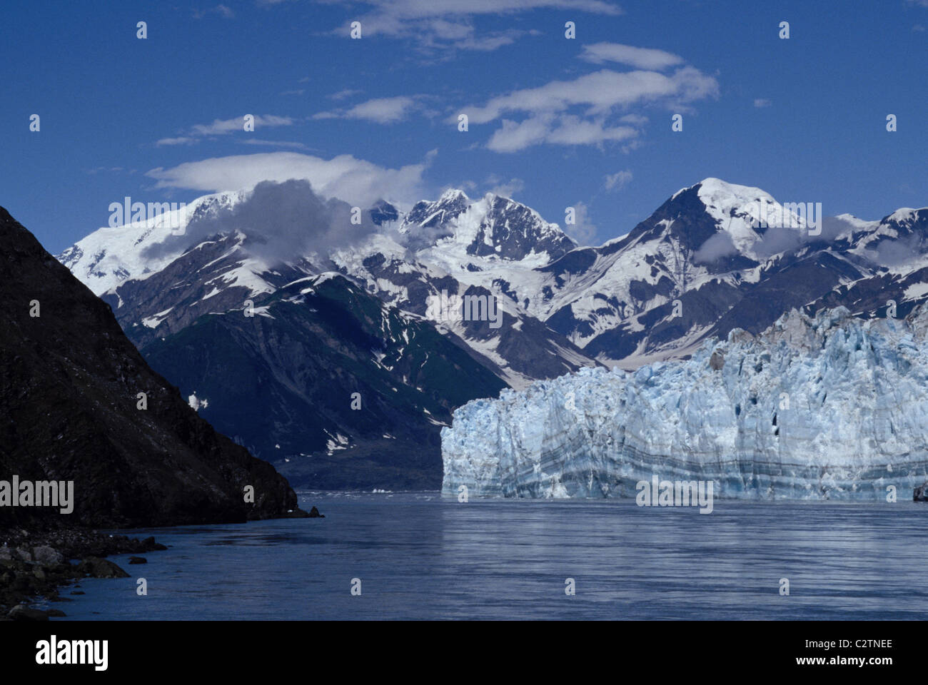 Hubbard Glacier Russell Fjord Southeast Alaska Summer Stock Photo - Alamy