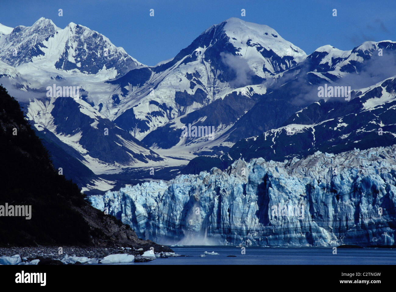 Hubbard Glacier Russell Fjord Southeast Alaska Summer Stock Photo - Alamy