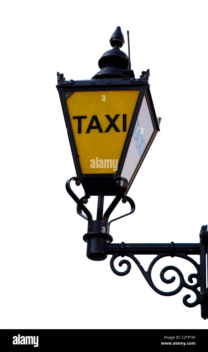 Lamp old road Cut Out Stock Images & Pictures - Alamy