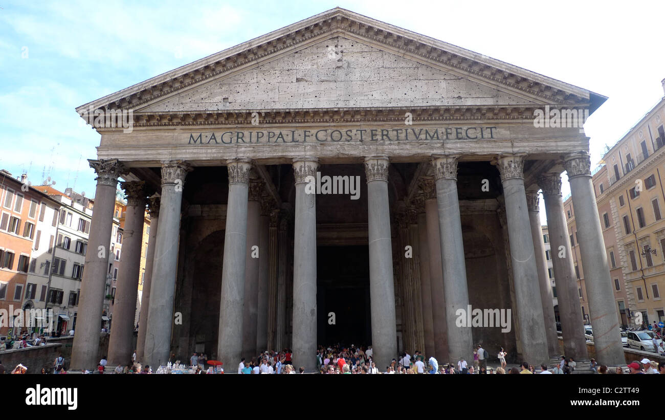 The Pantheon monument Rome Italy Stock Photo - Alamy