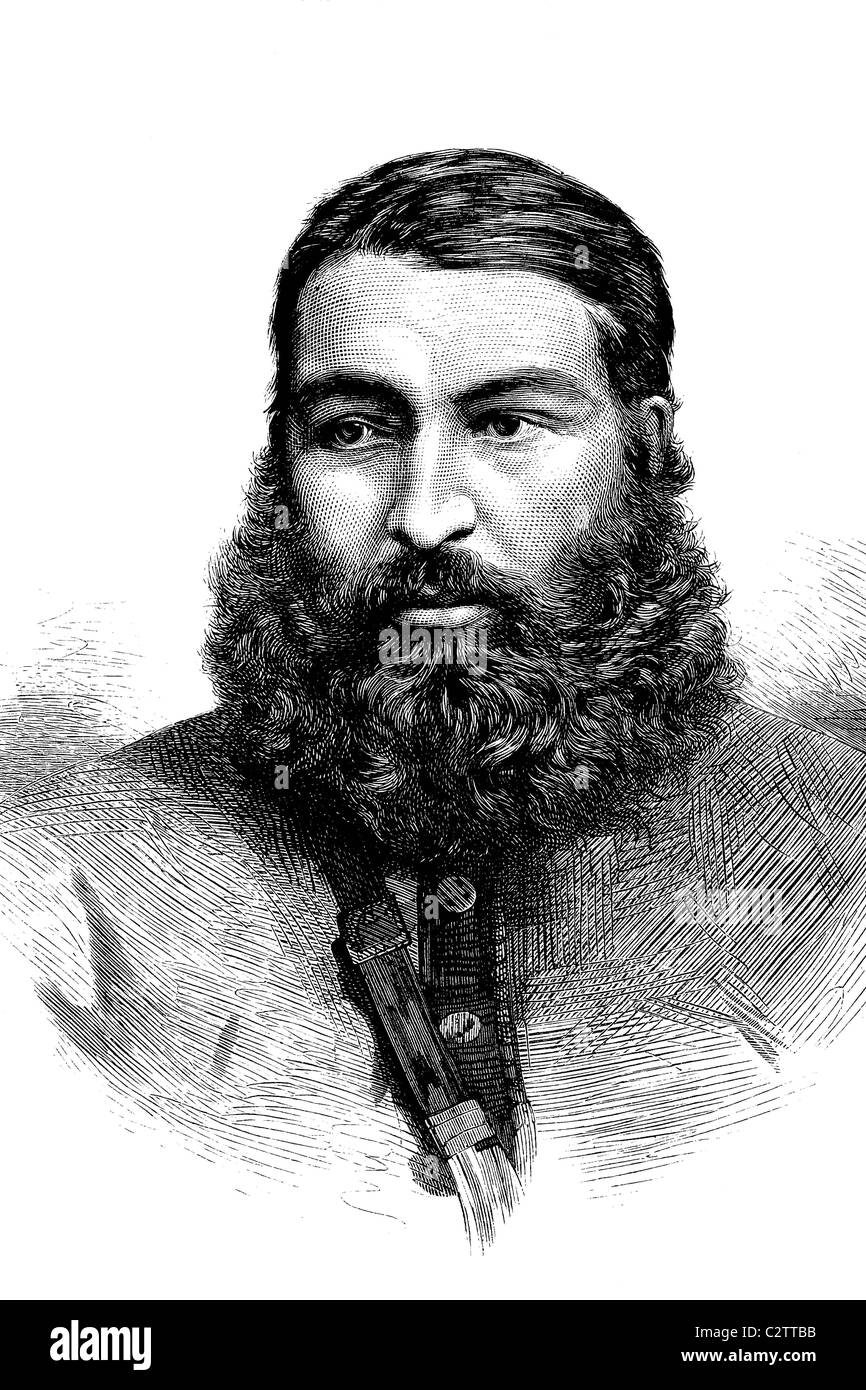 Abdur Rahman Khan, 1844-1901, Emir of Afghanistan, historical ...