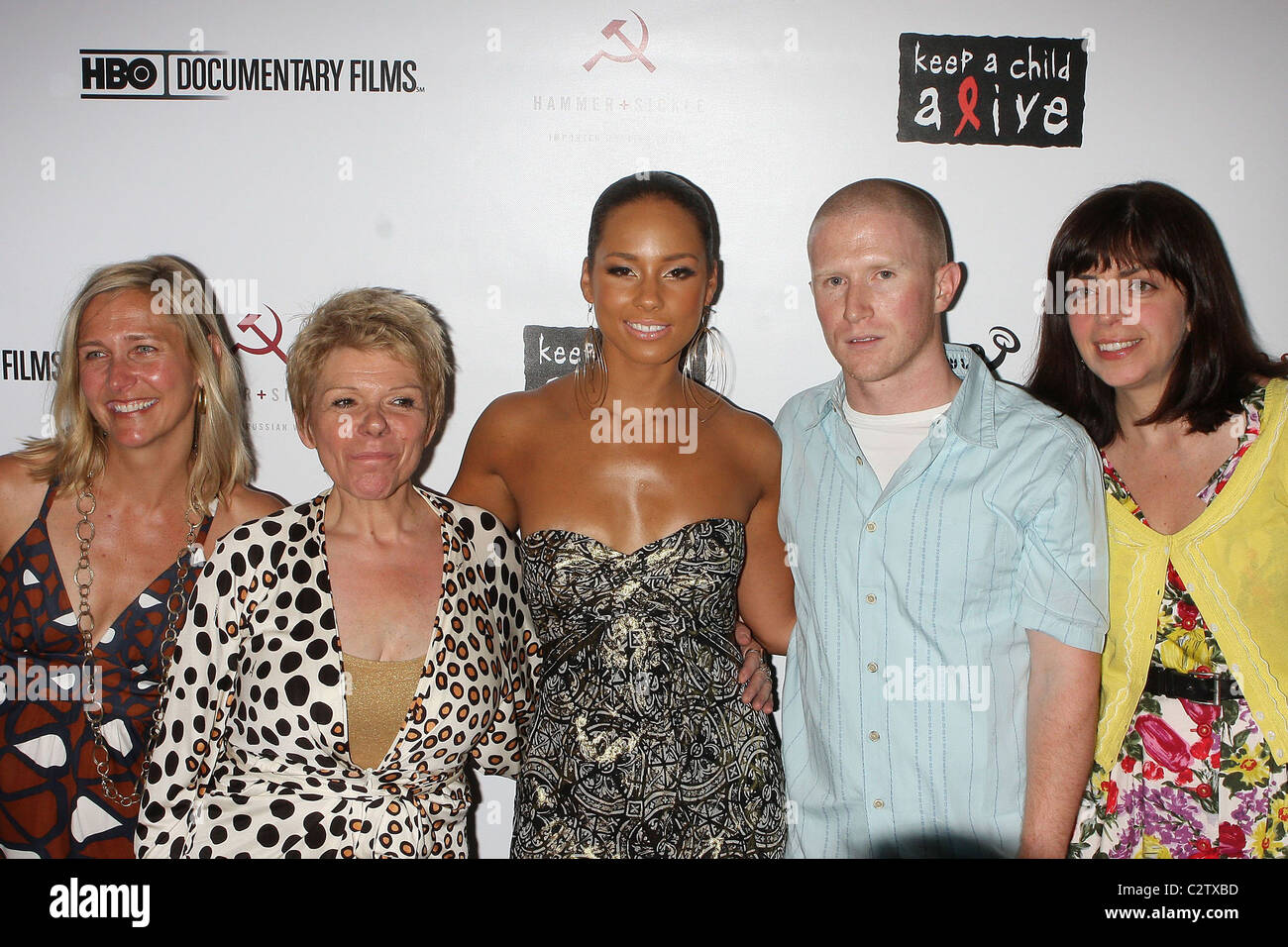 Anne Rooney, Lee Blake, Alicia Keys, Paul Taylor, Nancy Abrams Premiere ...