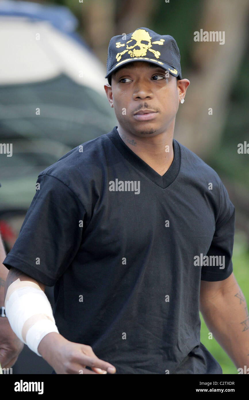 Ja Rule Celebrities arrive for the NBA Finals Game 4 between Boston ...