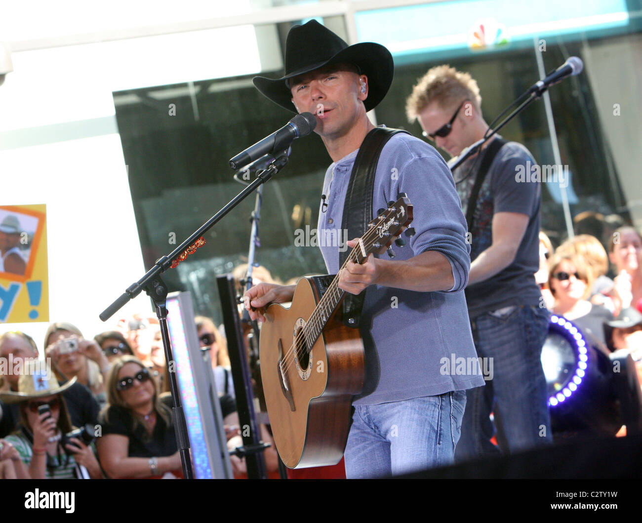Kenny Chesney performs live on 'The Today Show Concert Series' at ...