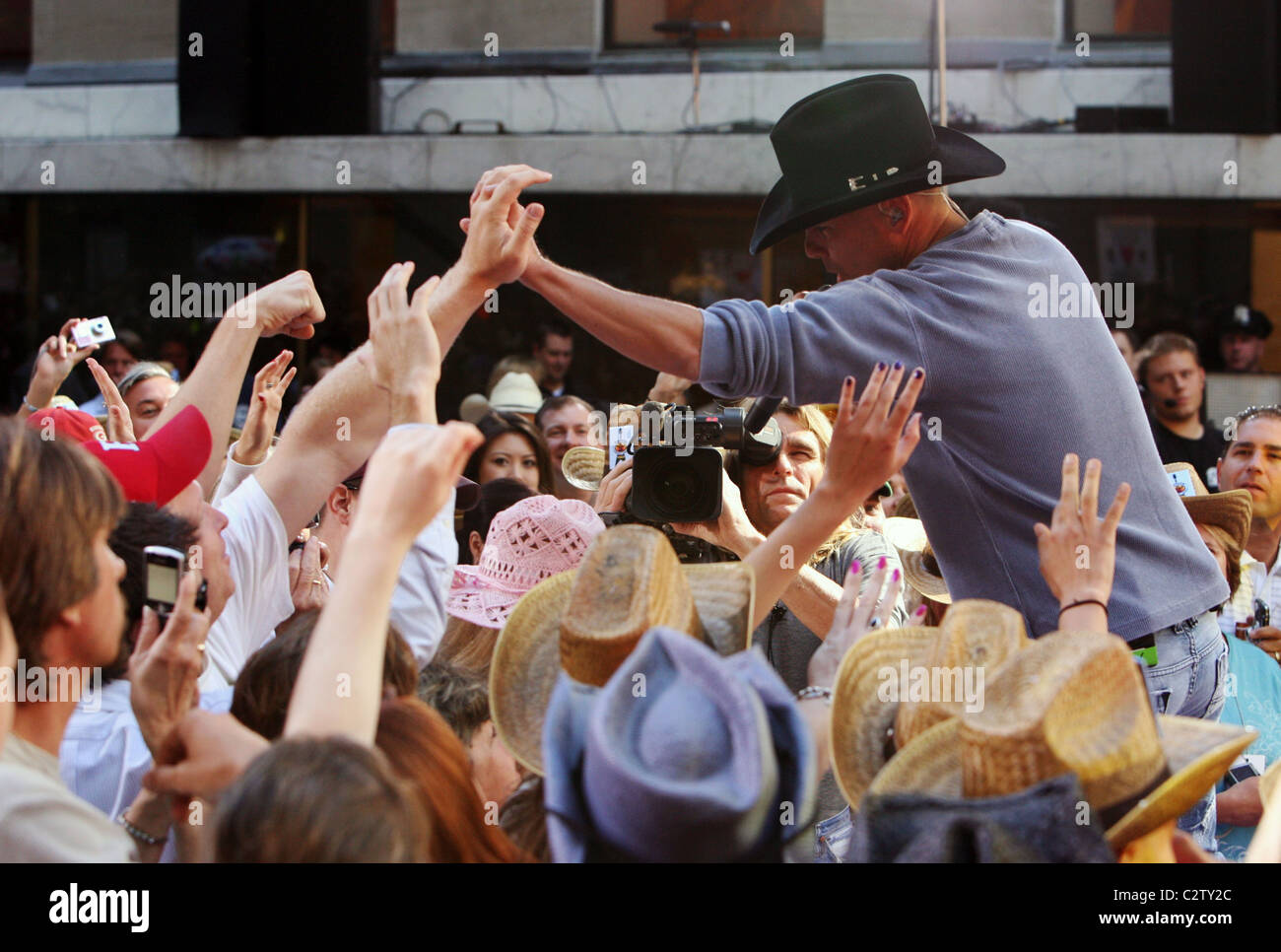 Kenny Chesney performs live on 'The Today Show Concert Series' at ...