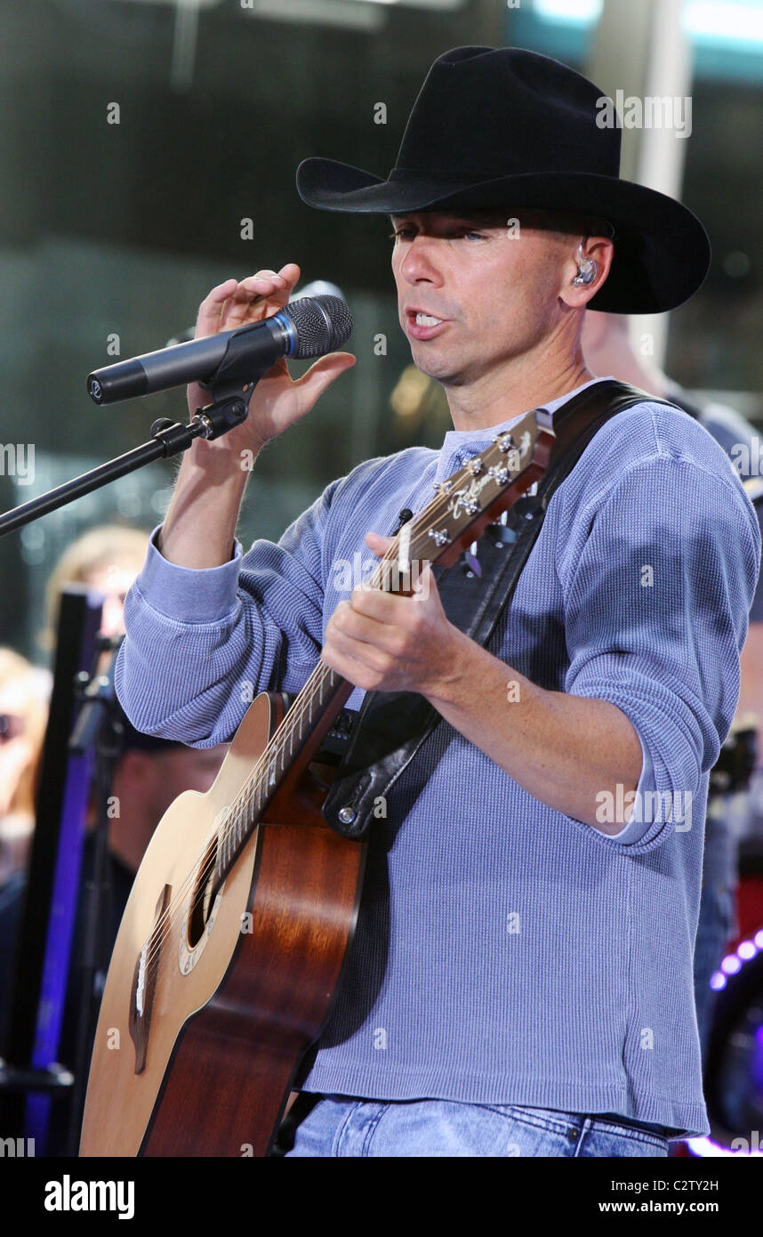 Kenny Chesney performs live on 'The Today Show Concert Series' at ...