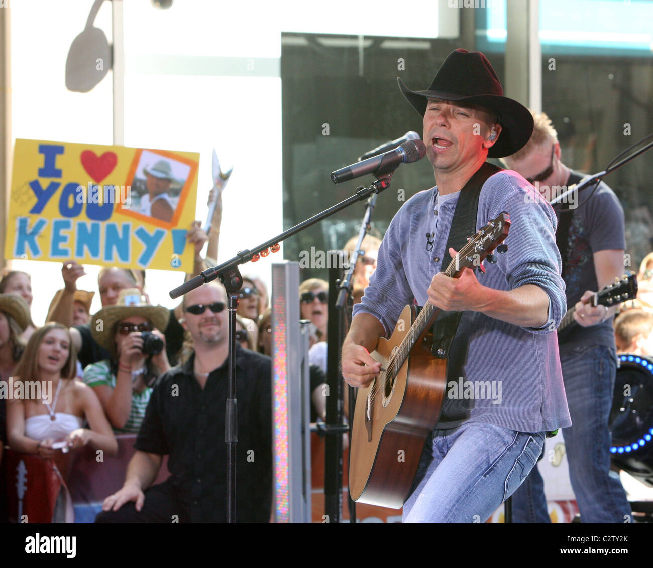Kenny Chesney performs live on 'The Today Show Concert Series' at ...