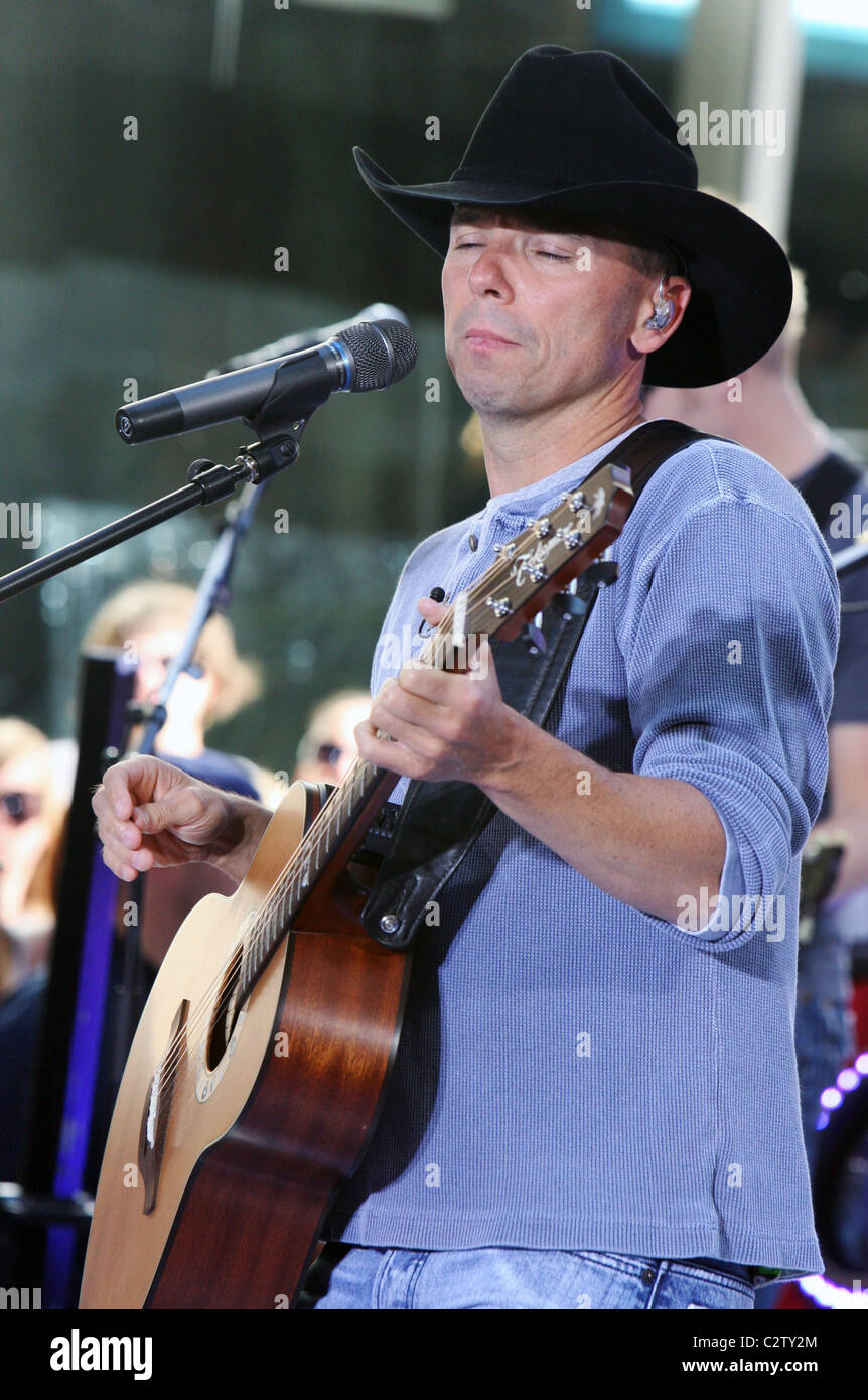 Kenny Chesney performs live on 'The Today Show Concert Series' at ...