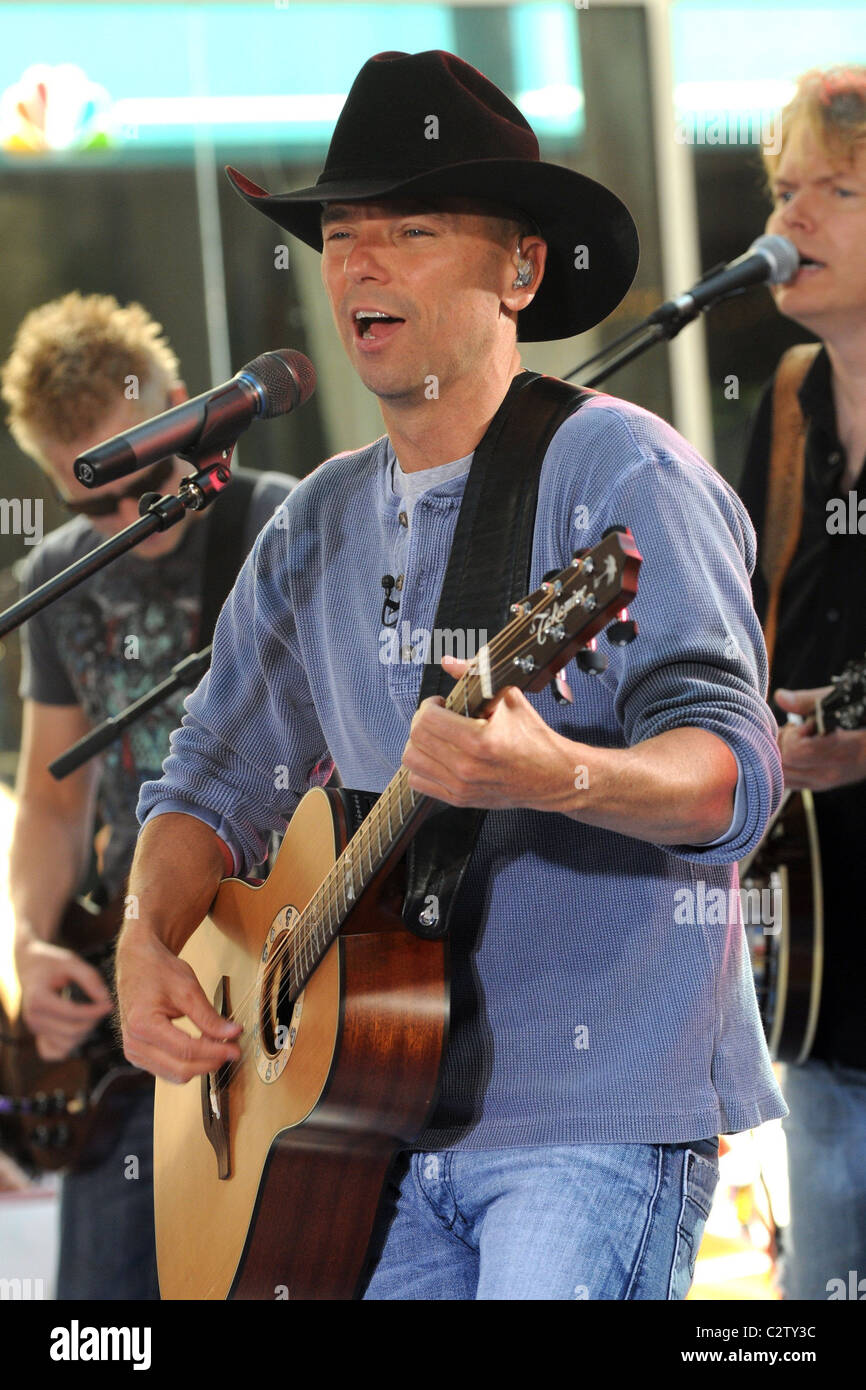 Kenny Chesney performs live on 'The Today Show Concert Series' at ...