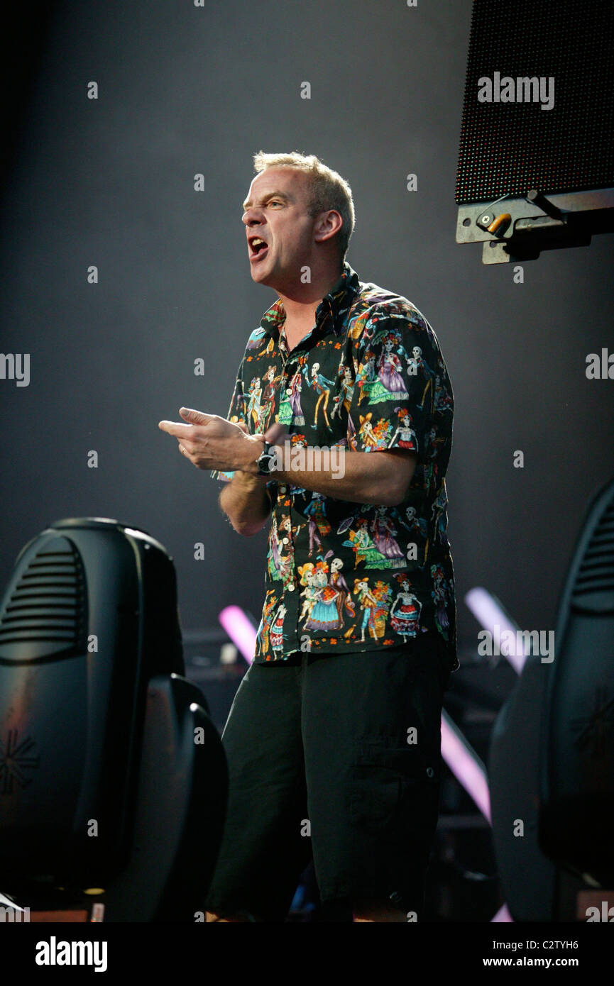 Fatboy Slim aka Norman Cook The O2 Wireless Festival 2008 held at Hyde ...
