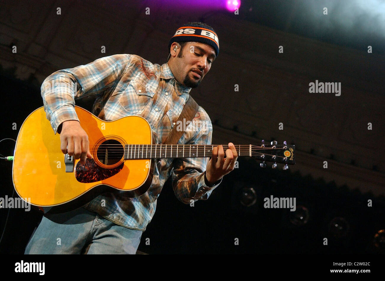 Ben Harper performing in concert at the Paradiso Amsterdam, Holland ...