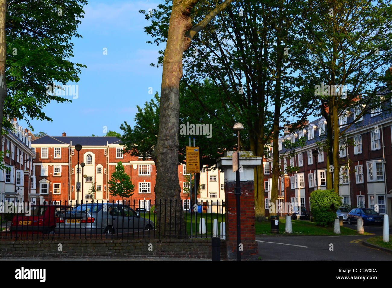Red Brick buildings in Islington, London, UK ARTIFEX LUCIS Stock Photo ...