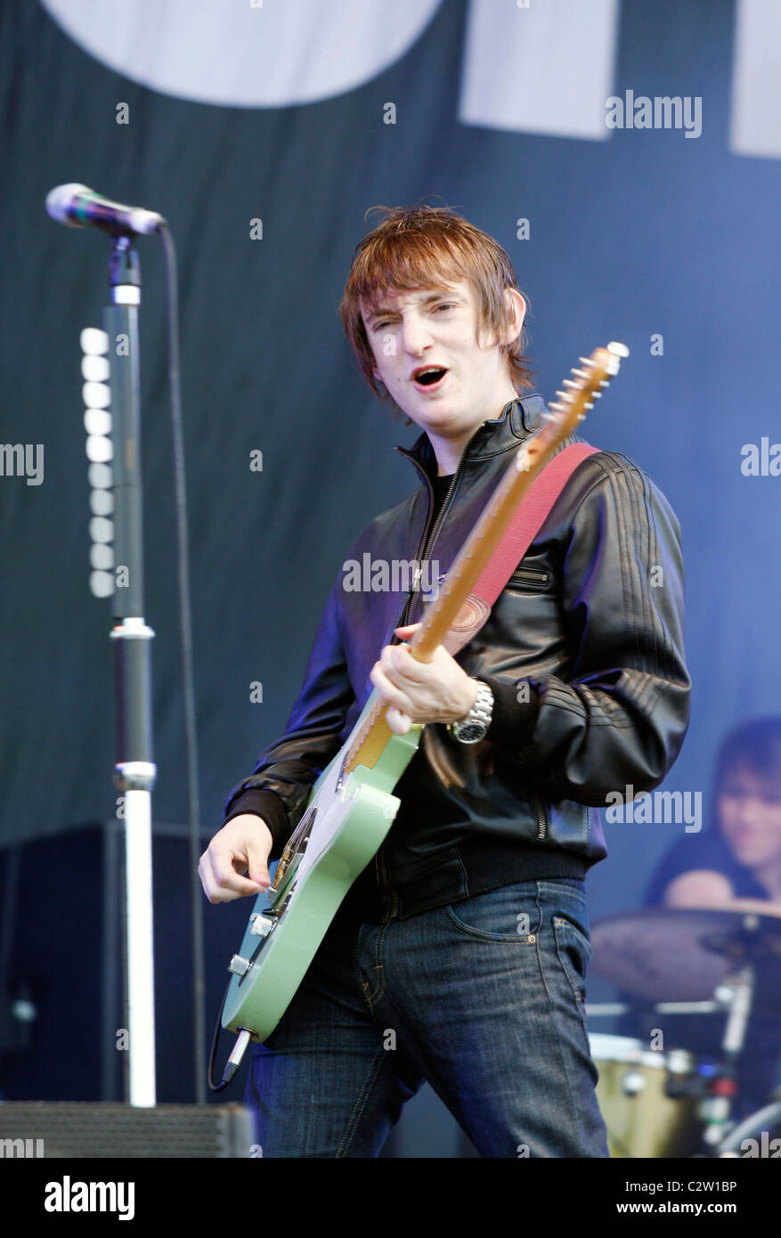 Tom Clarke of the The Enemy Isle of Wight Music Festival 2008 - Day 2 ...