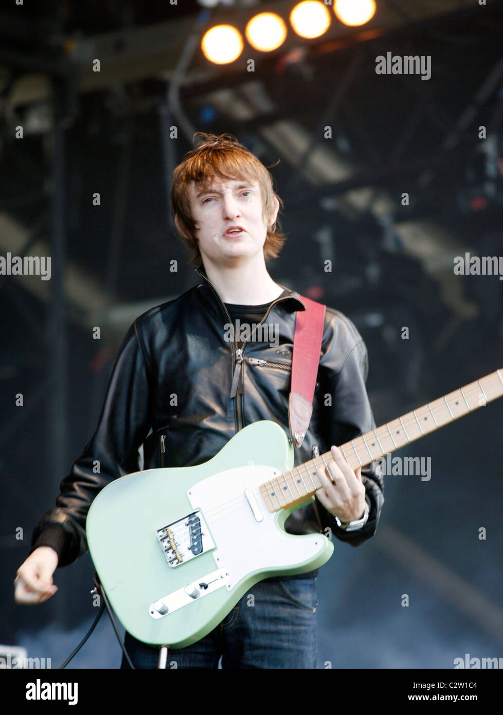 Tom Clarke of the The Enemy Isle of Wight Music Festival 2008 - Day 2 ...