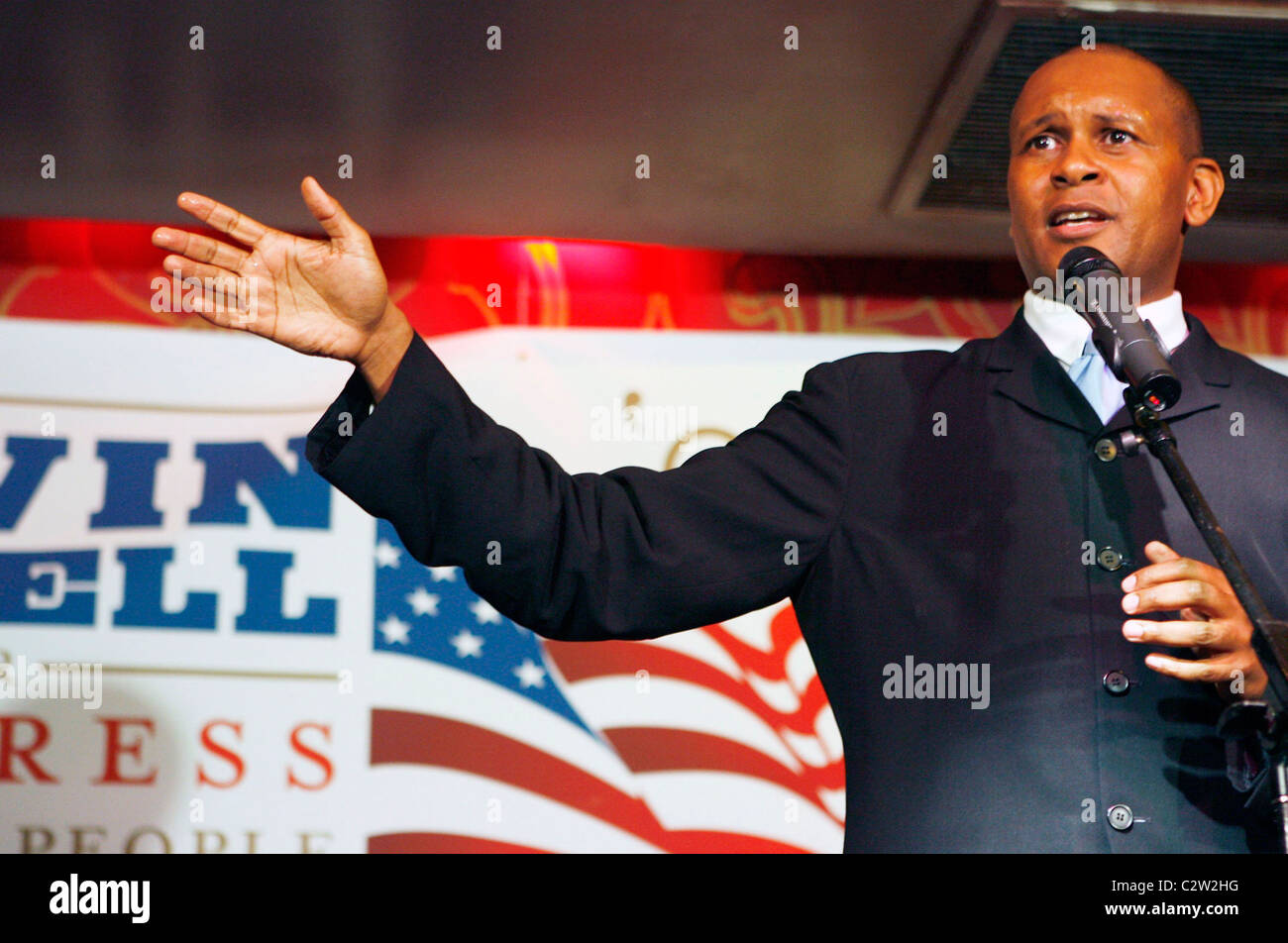 Congressional Candidate Kevin Powell attends 'An Evening with Dave ...