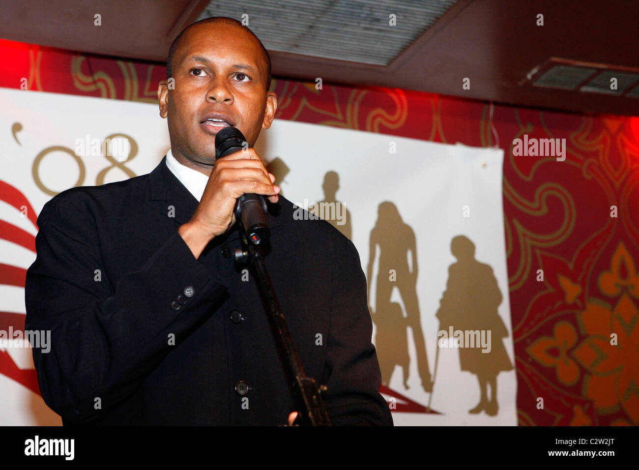 Congressional Candidate Kevin Powell attends 'An Evening with Dave ...