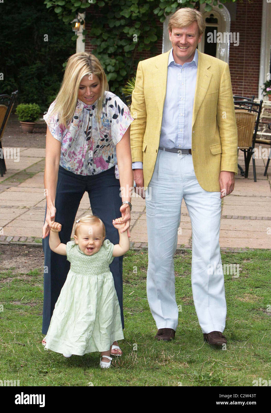 Princess Máxima, Princess Ariane and Willem-Alexander, Prince of Orange ...