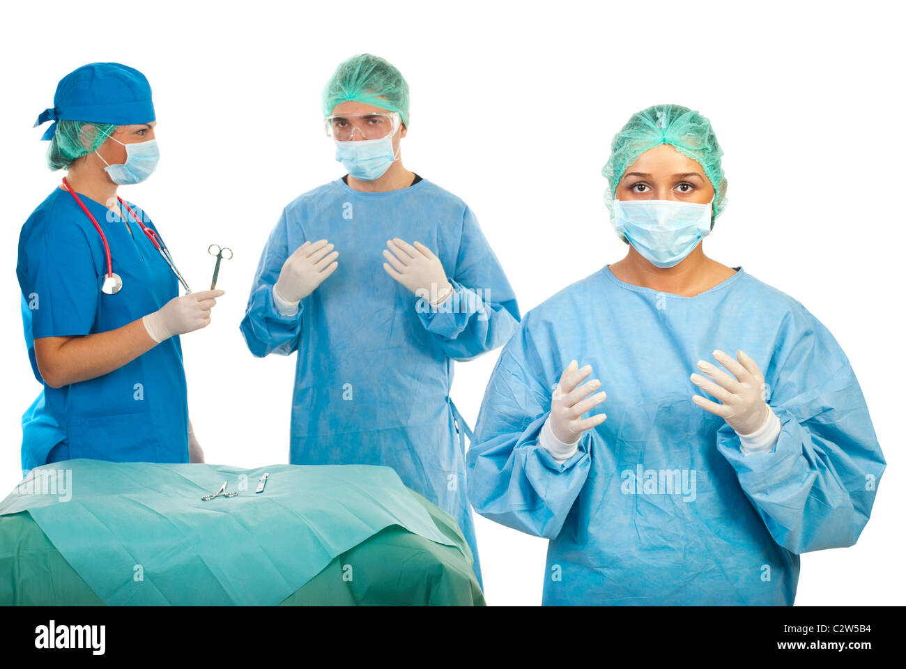 Persons wearing medical masks hi-res stock photography and images - Alamy