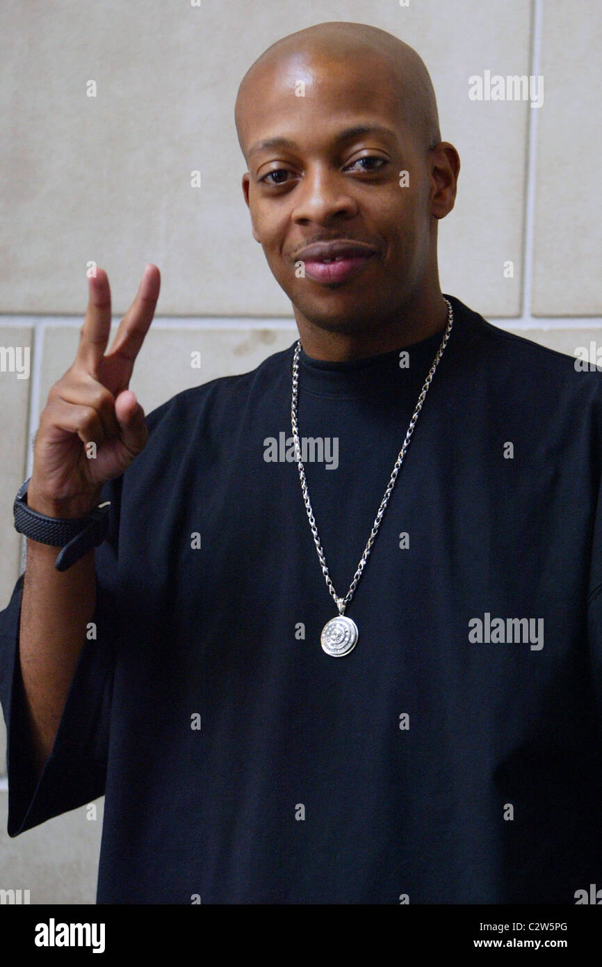 Mike Brooks at the press conference for NBA player Allen Iverson's ...