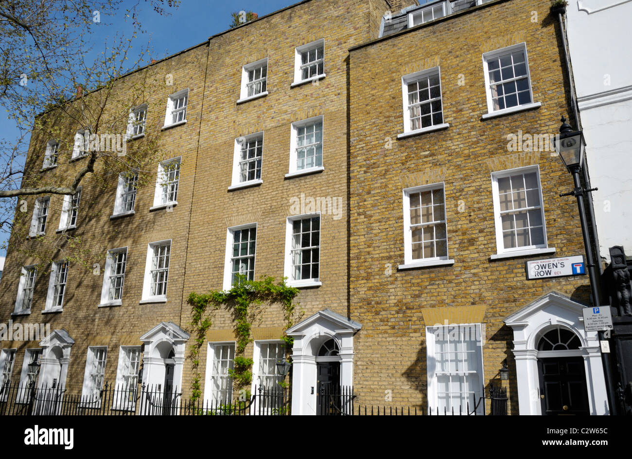 Owen’s Row, St John Street, Clerkenwell, London, England Stock Photo ...